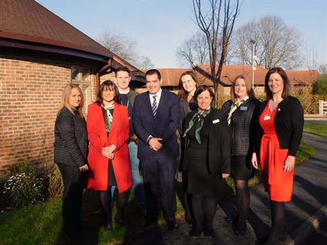M&S Retail Director visits St. Rocco’s | St Roccos Hospice